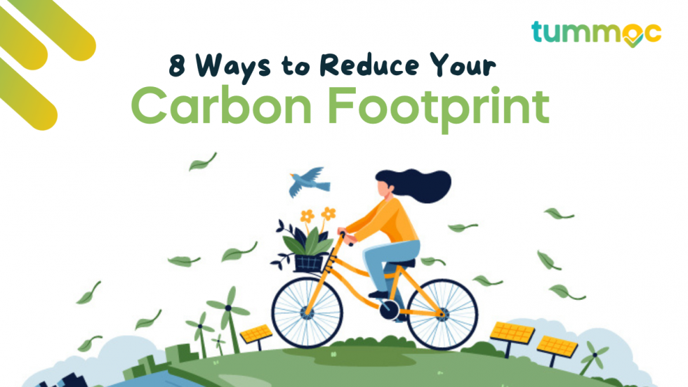 8 Ways to Reduce Your Carbon Footprint - blog.tummoc.com