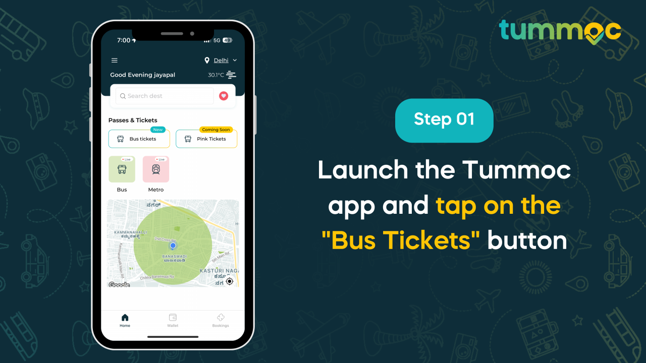 How to Book DTC Bus Tickets Online on Tummoc - blog.tummoc.com