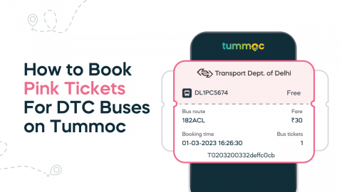 How to Book Pink Tickets for DTC Buses on Tummoc - blog.tummoc.com